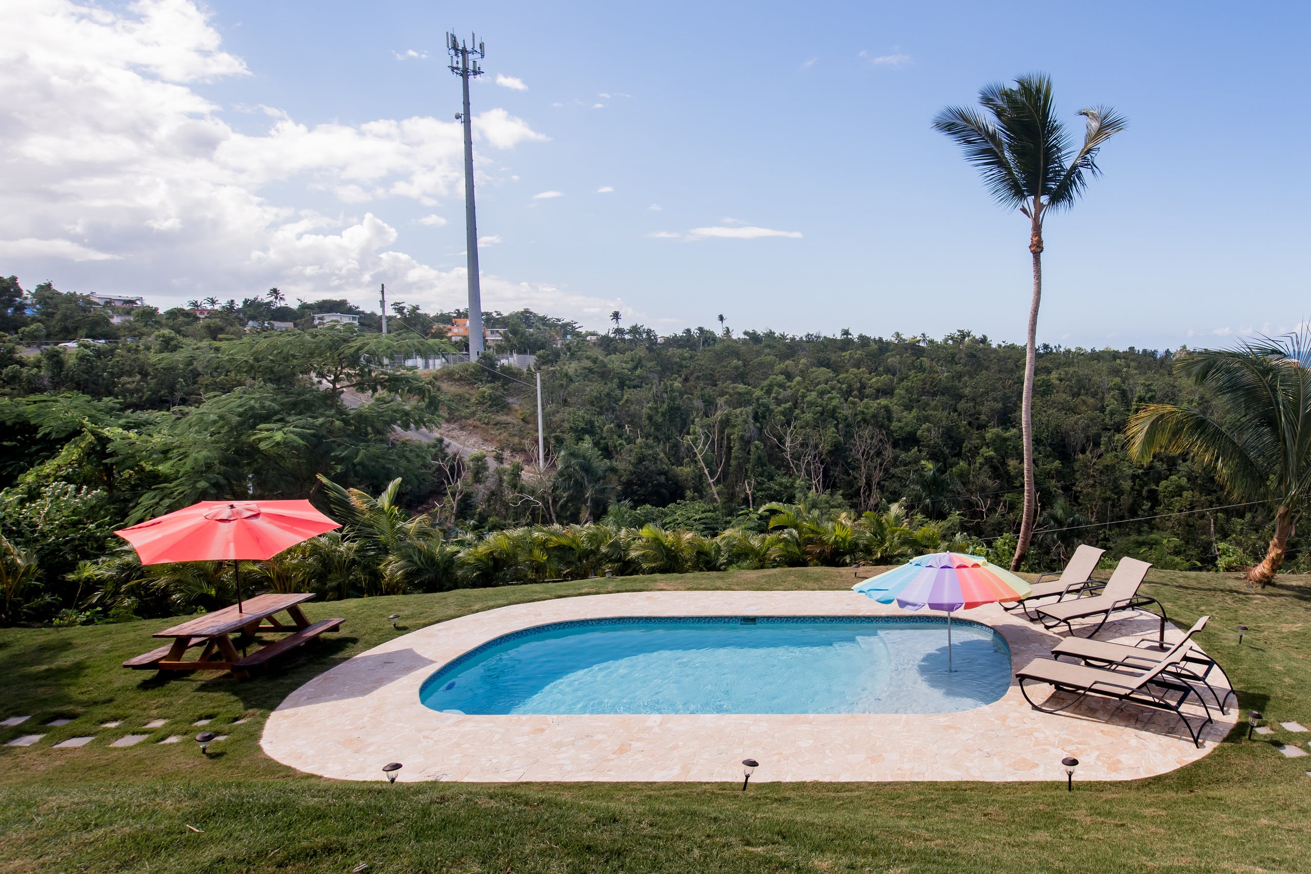 Walk to Sandy Beach from a Hilltop Villa with a Pool - Lofts for Rent ...