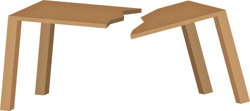 Broken Table Leg