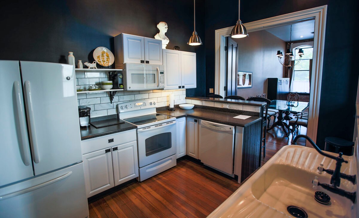 Courthouse Lofts - front loft in Marshall