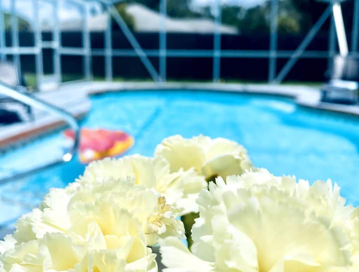 Modern 3-bedroom Home With A New Pool - Venice, FL