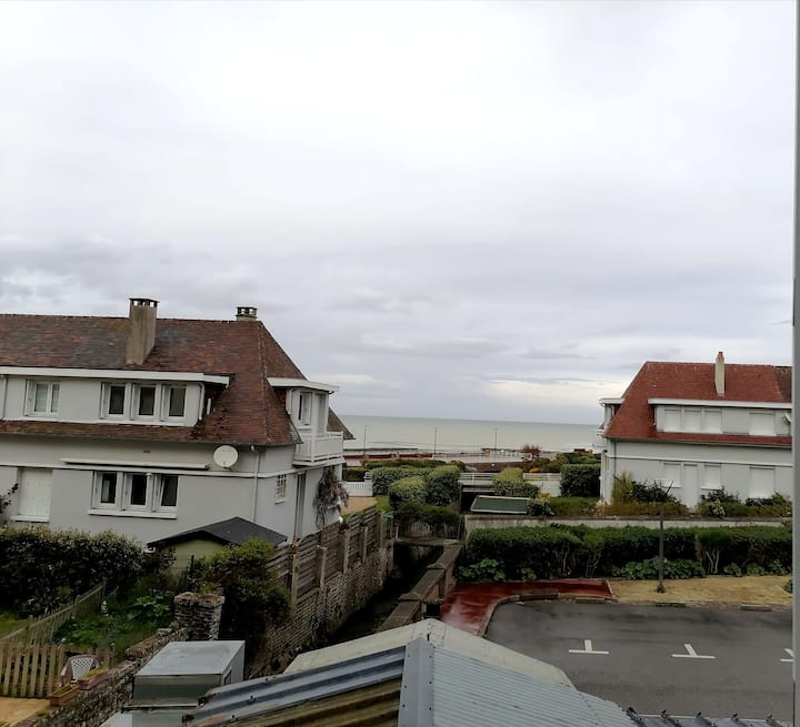Beau Logement Face à La Mer - Plage de Veules-les-Roses