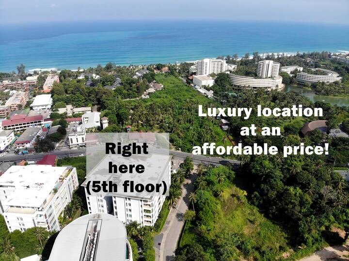 Karon Beach - Karon Hill Condo - Private Wifi - Kata Beach