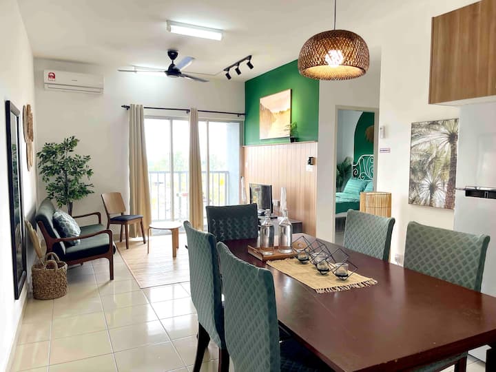 Cosy 2 Bedrooms Free Wifi At Klia/klia2 - Aéroport de Kuala Lumpur (KUL)