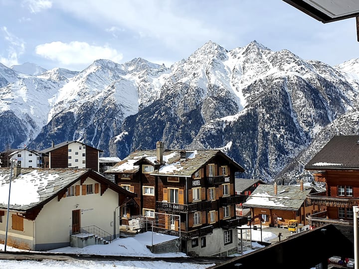 Im ❤ Von Grächen - 4.5 Zimmer Mit Schöner Aussicht - Stalden