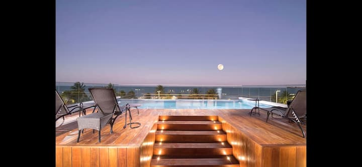 Flat Novo  à Beira Mar - Orla De Cabo Branco - Brazilië