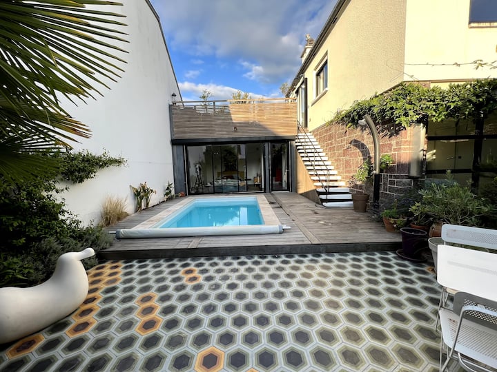 Maison D'architecte Avec Piscine (Rennes) - Rennes
