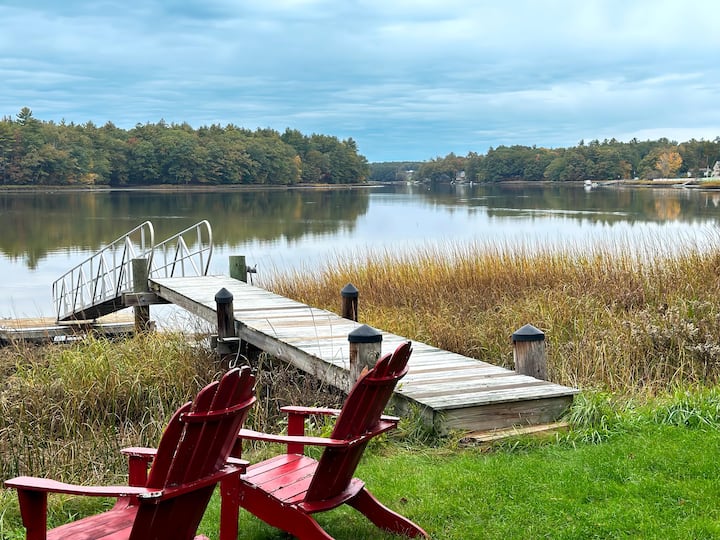 Waterfront Oasis|pool Table|deck|dock|garage - Dover, NH