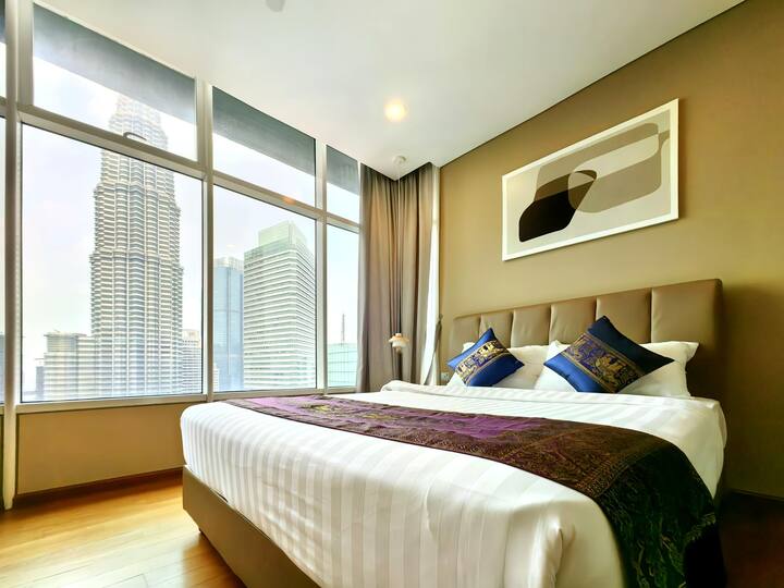 Elegant Sky Suites 3 Br (1 Min Walk To Klcc) - Kuala Lumpur