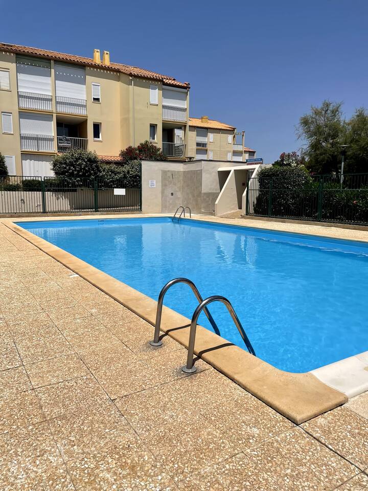 Superbe T2 - Résidence Sécurisée Avec Piscine - Saint-Pierre-la-Mer