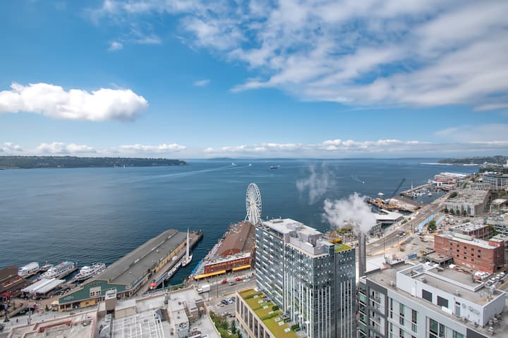 Executive 2 King Ocean View Balc - Judkins Park - Seattle