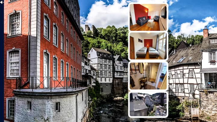 Burgzimmer-mitten Im Zentrum, Traumhafter Ausblick - Eupen