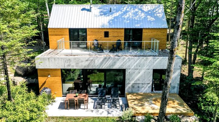 Nuevo- Lodge Escandinavo Con Vista Al Lago - Quebec