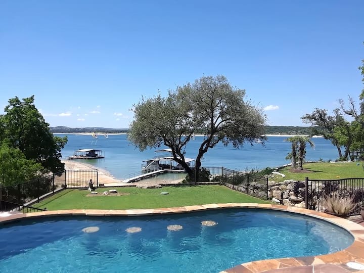 Luxury Resort Style Home On Lake Travis With Pool - Lake Travis, TX