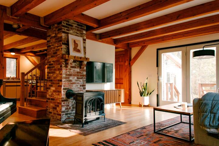 Post & Beam Escape Near Trails, Ocean, Portland - Freeport, ME