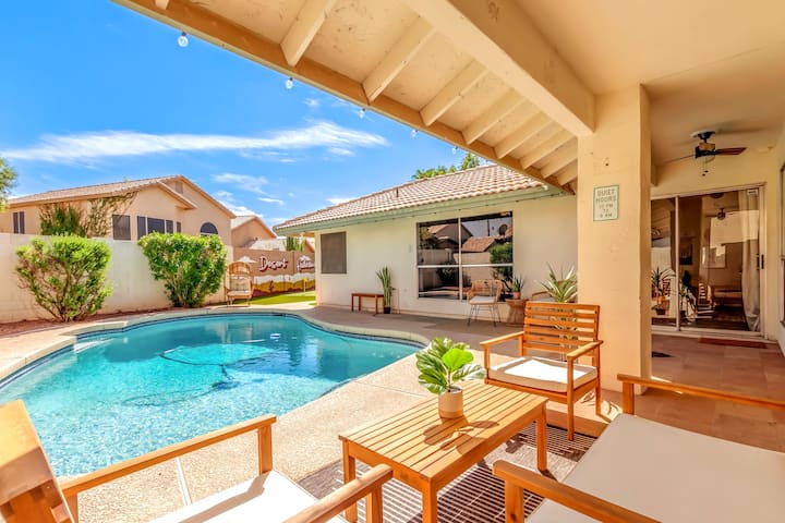 Golf, Pickleball, Pool Heating Avail, Fam-friendly - Chandler, AZ