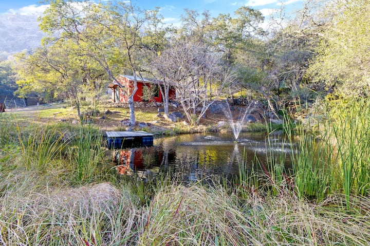 7+ Acre Sprawling Estate -Hot Tub And Private Pond - Sequoia National Park