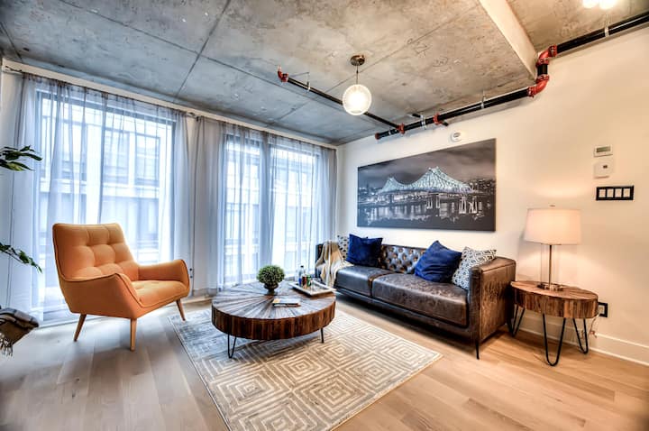 Brand New Old Montreal 2 Bd Modern Hotel Suite F5 - Montreal