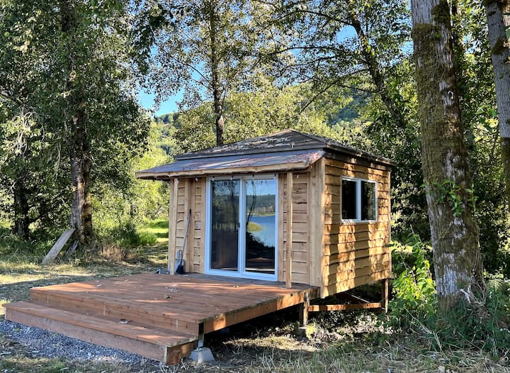 Batwater Station Tiny Cabin On The Columbia River - Flathead Lake, Cathlamet