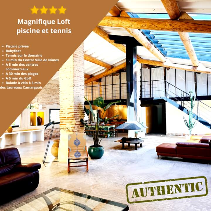 Magnifique Loft, Piscine, Tennis - Nîmes