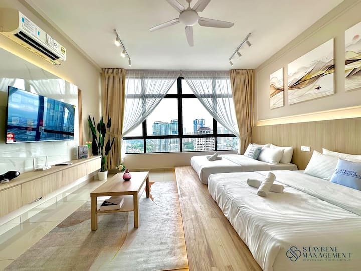 Twin Tower•stylish Studio 4pax Netflix/near Ciq - Yishun