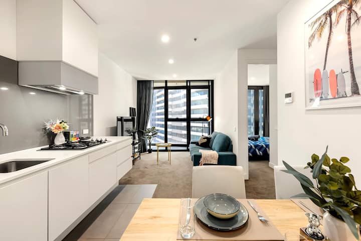 Prime 2-bedroom Retreat Near Crown Casino & Mcec - Melbourne