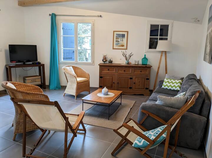 Belle Maison Au Calme Des Pins, Près De La Plage - Longeville-sur-Mer