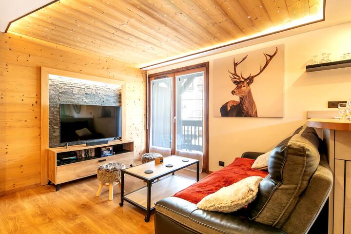 Le Cerf Des Alpages - Appt Cosy Pour 2 - La Giettaz