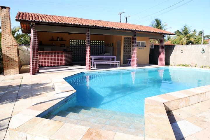 Aconchego Da Família Próximo Ao Porto Das Dunas. - Aquiraz