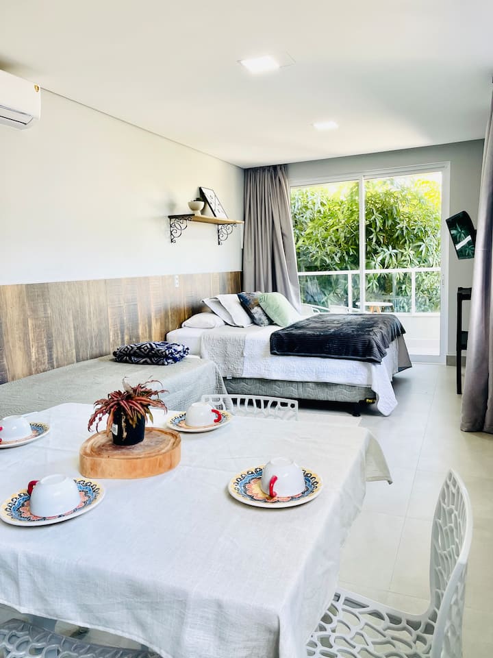 Residencial Raizes Do Mar Studio 200 M From The Sea - Bombinhas