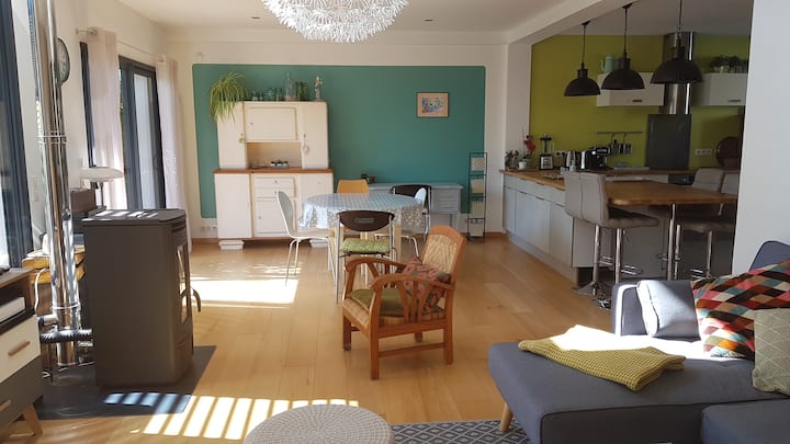 Maison De Ville Contemporaine, Lumineuse. Jardin - La Rochelle