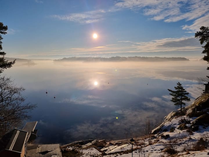Vid Havet Med Bastu - Åkersberga
