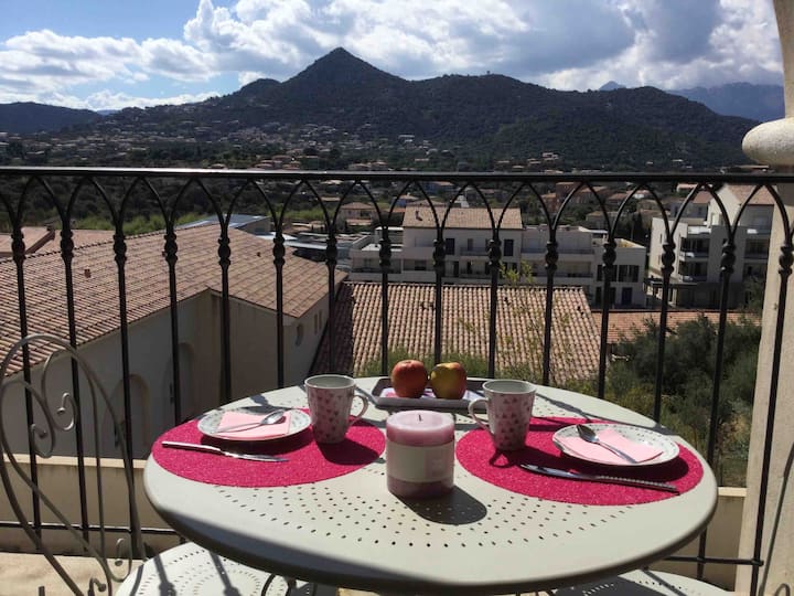 Charmant T2 Accès Piéton Direct Centre Ville - Balagne