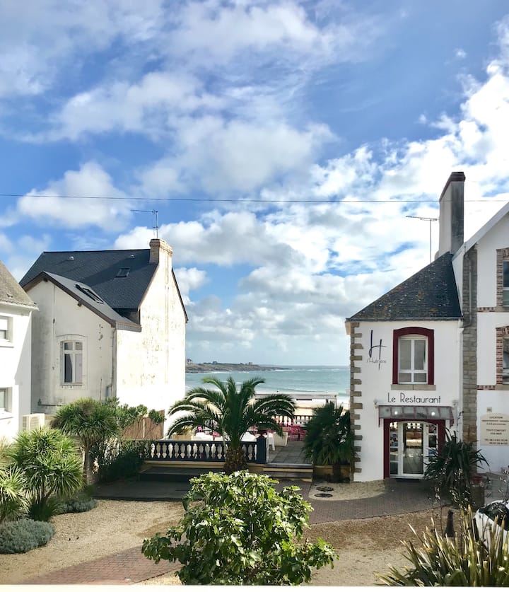 Appartement Plein Centre, 2 Pas De La Grande Plage - Quiberon