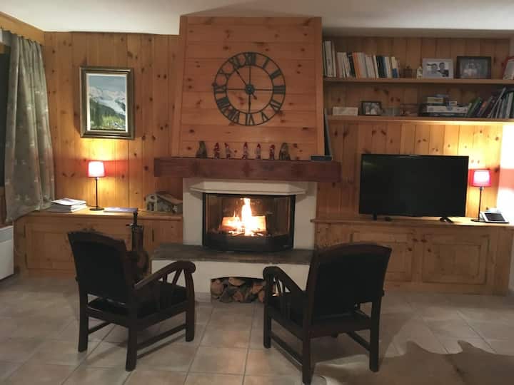 Appartement Vars Les Claux Avec Cheminée + Garage - Vars