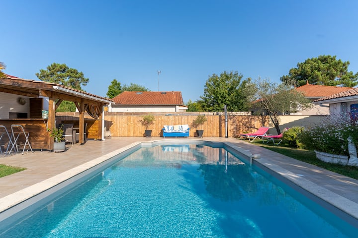 Gujan-mestras :  T1 Avec Piscine Idéal Pour Couple - Gujan-Mestras