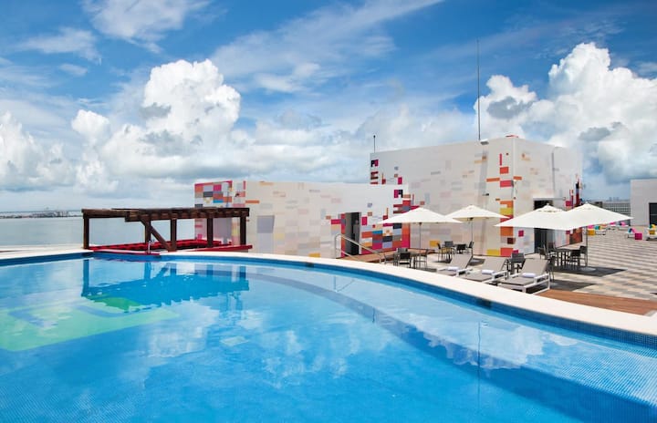 Cancún Tower - Best Deal Groups 16+ Lofts - Cancún