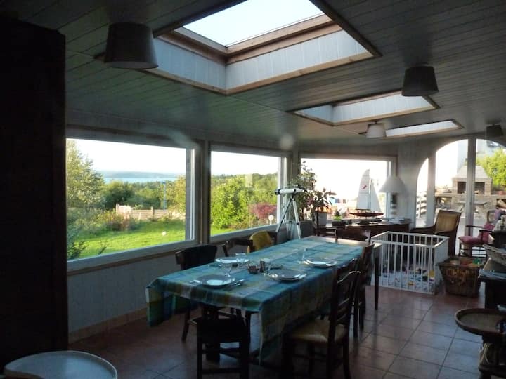 Gîte Des Confitures, Vue Mer à Lanveoc-crozon - Crozon