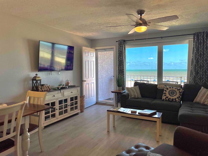 Vitamin Sea|ocean Front View| Pool |Walk To Beach - Galveston, TX