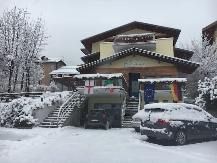 Camera Quadrupla Comunicante Con Colazione - Vigo di Fassa
