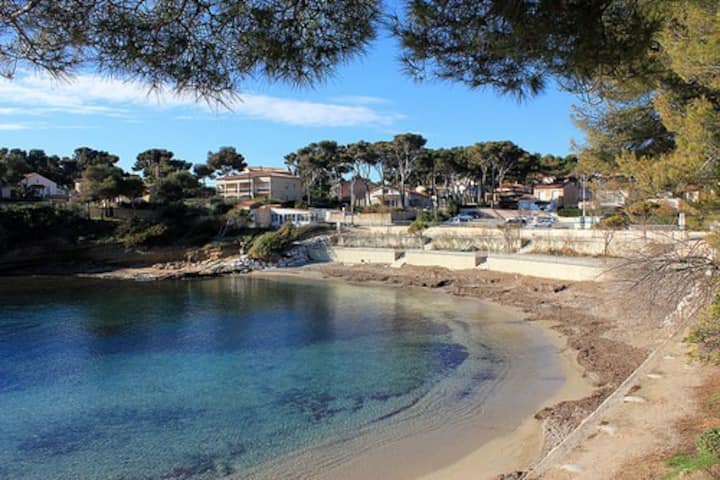 Studio Bord De Mer Avec Jardin - Carry-le-Rouet