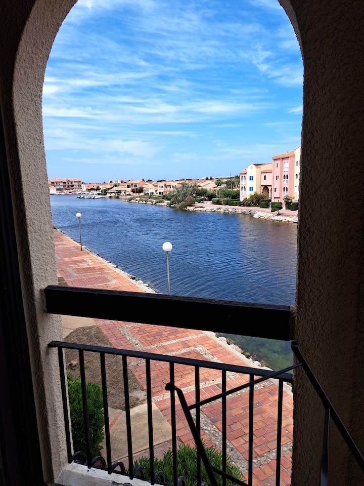Studio Chaleureux Avec Piscine - Le Barcarès