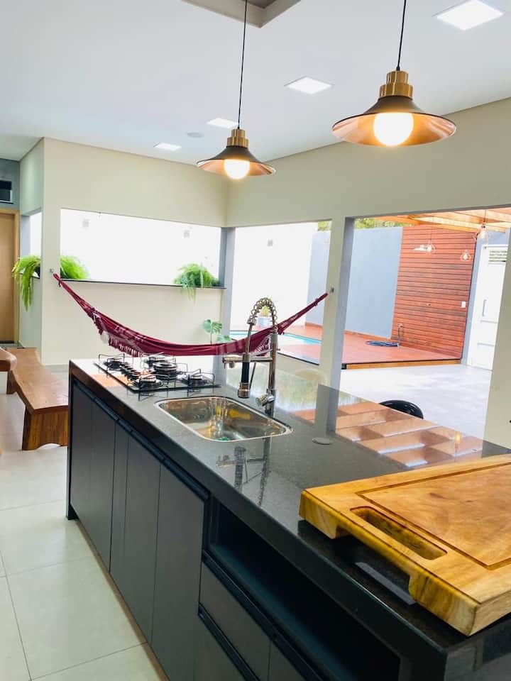 Espaço Lazer, Natureza, Novo. - Piracicaba