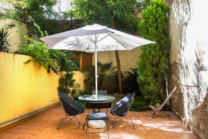 Apartment With A Garden In Poble Sec - Barcelona