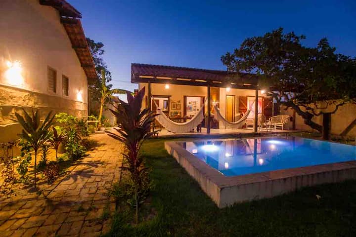Casa Das Pérolas - A Apenas 800m Da Praia. - São Miguel do Gostoso