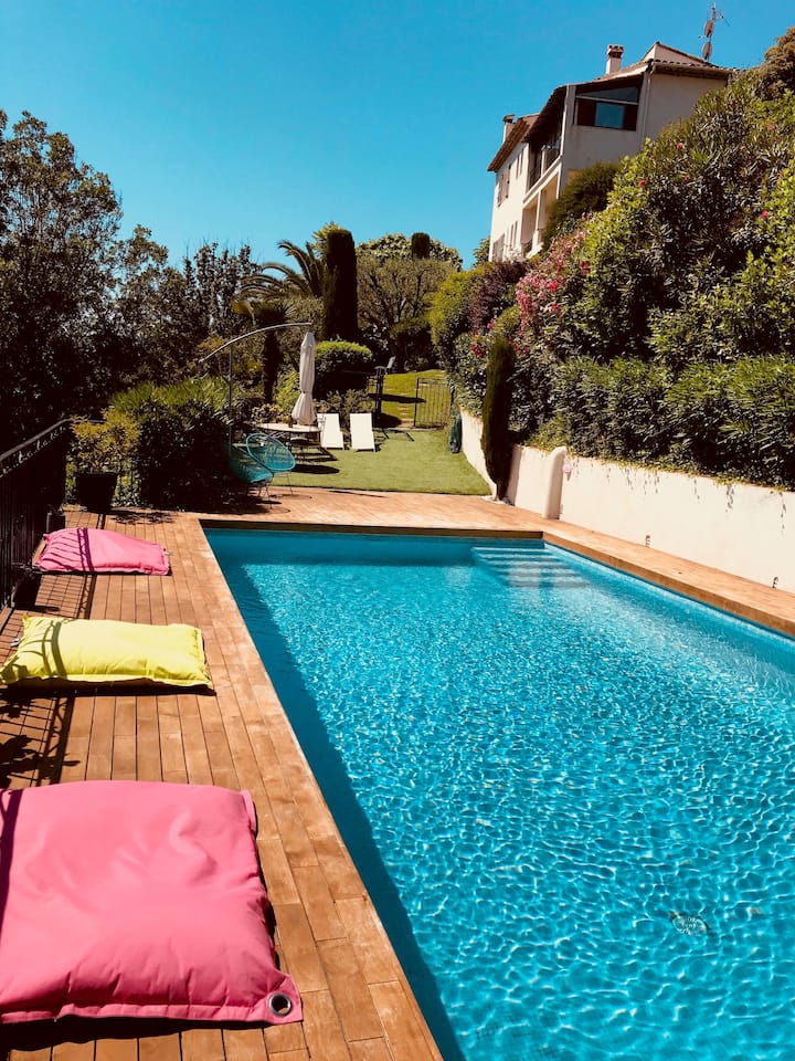 Appartement Villa Terrasse Privée Accès Piscine - Saint-Paul-de-Vence