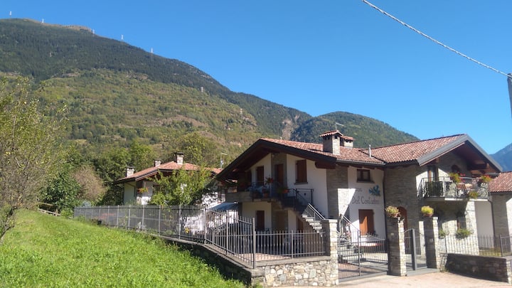 Villa Con Cortile E Giardino (Piano Terra) - Edolo