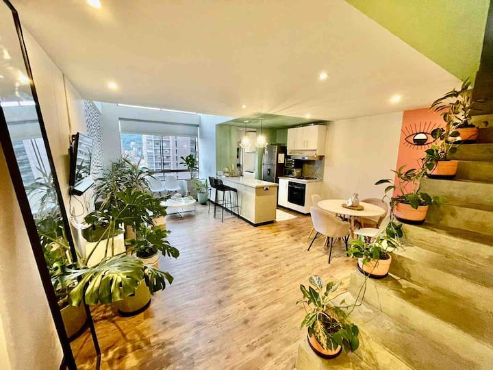 Beautiful And Stylish Loft In El Poblado. - Colombia