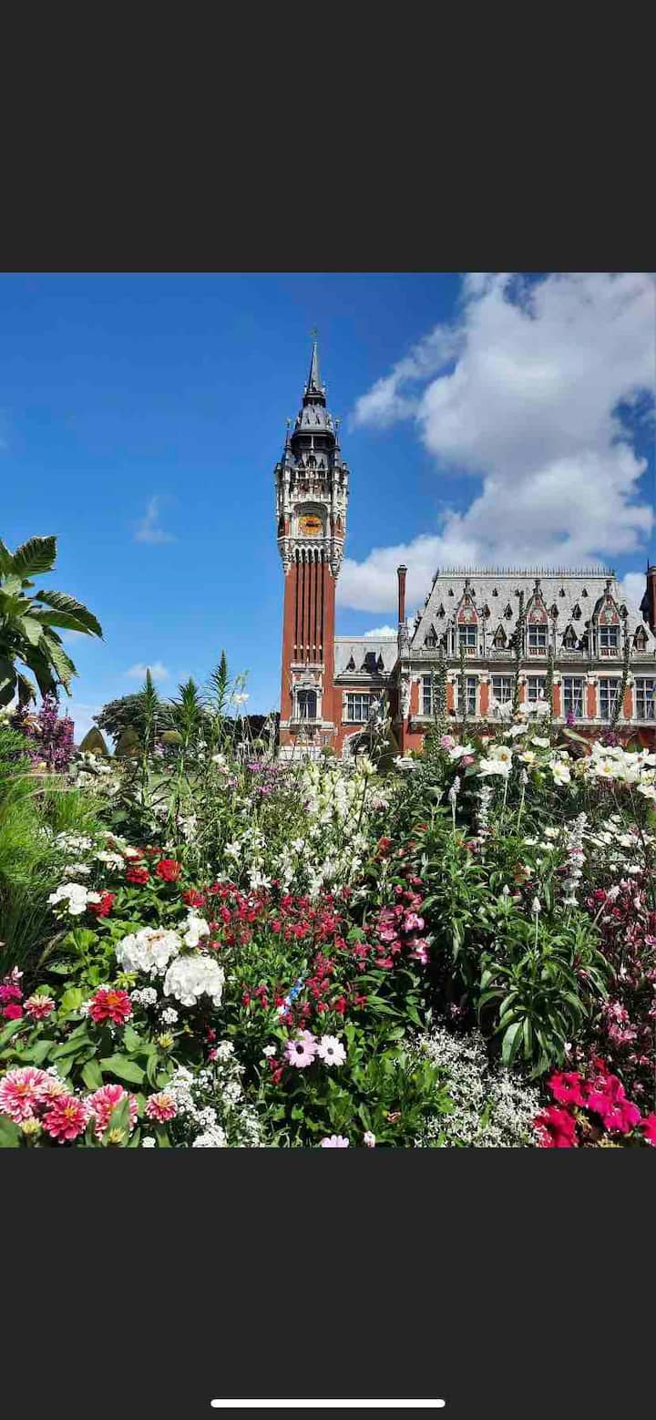 Calais Central Cosy 4 Ps 2 Bedrooms - Calais