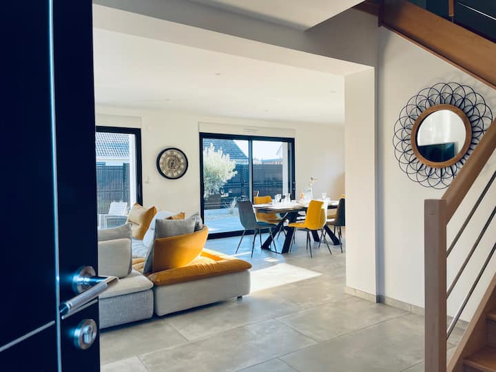 Villa St Pair/mer 6 Personnes à 600m De La Mer - Saint-Pair-sur-Mer