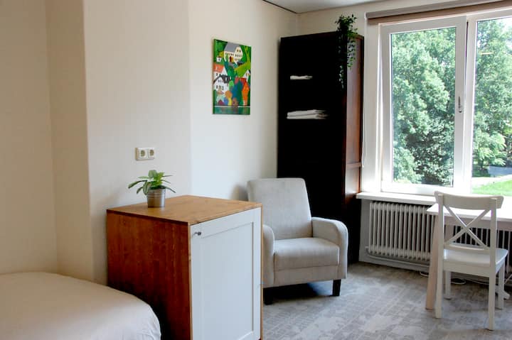Cozy Studio With Private Kitchen & Bathroom - Enschede